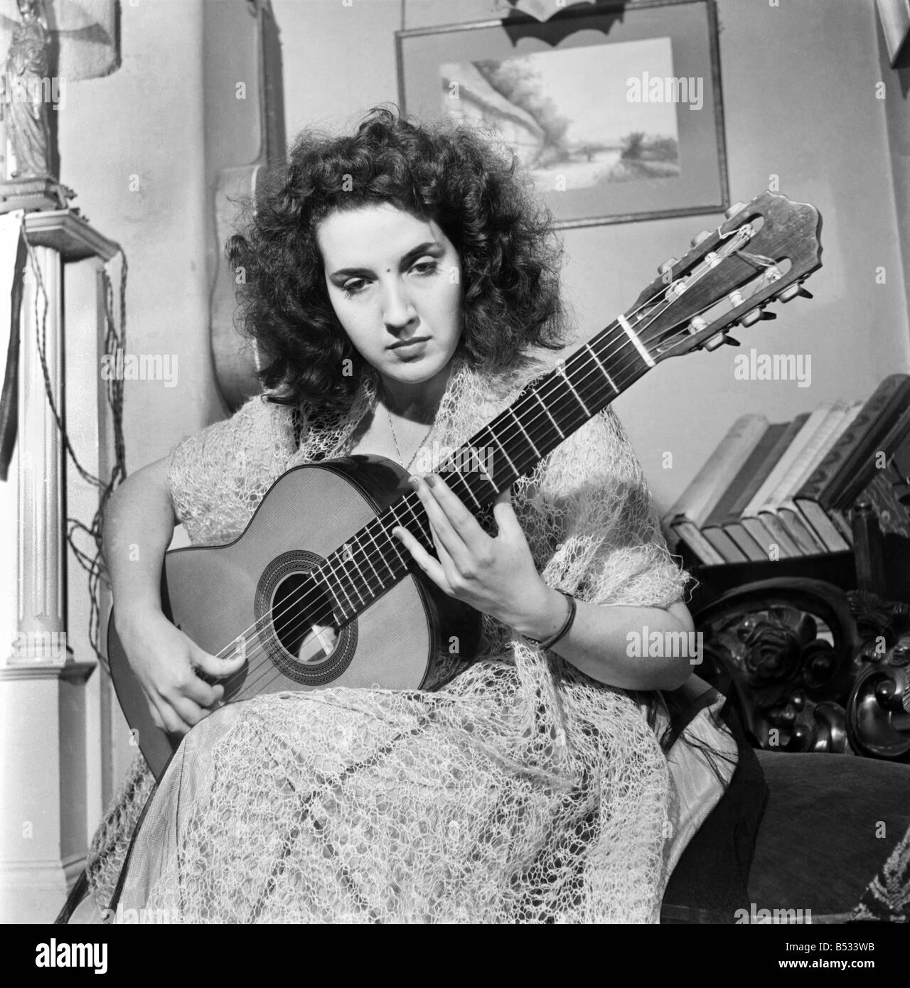 Guitarist. Madam Ida Presti The greatest classic guitarist of the 20th ...