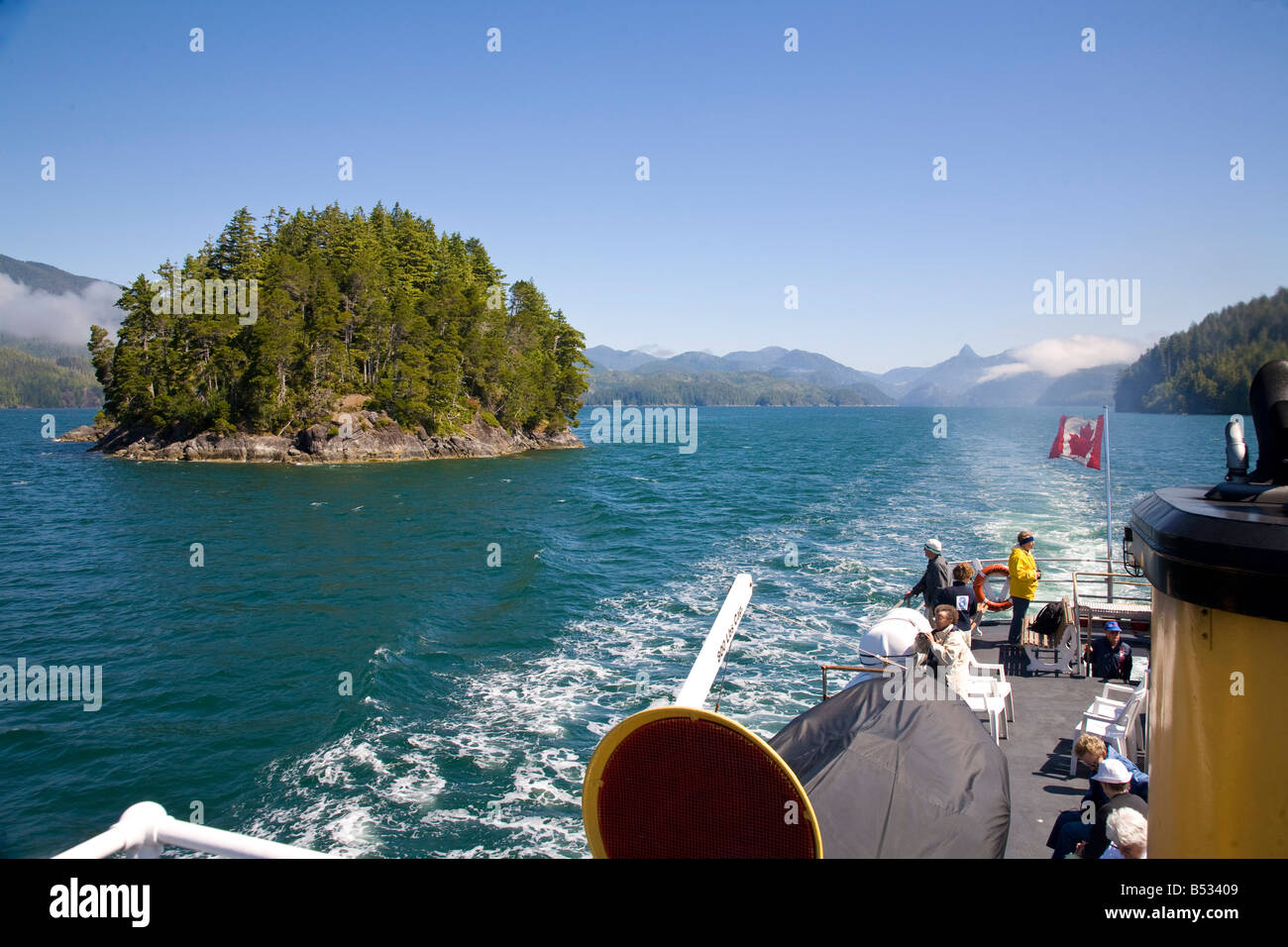 Uchuck cruise Nootka Vancouver Island British Columbia Canada Stock ...