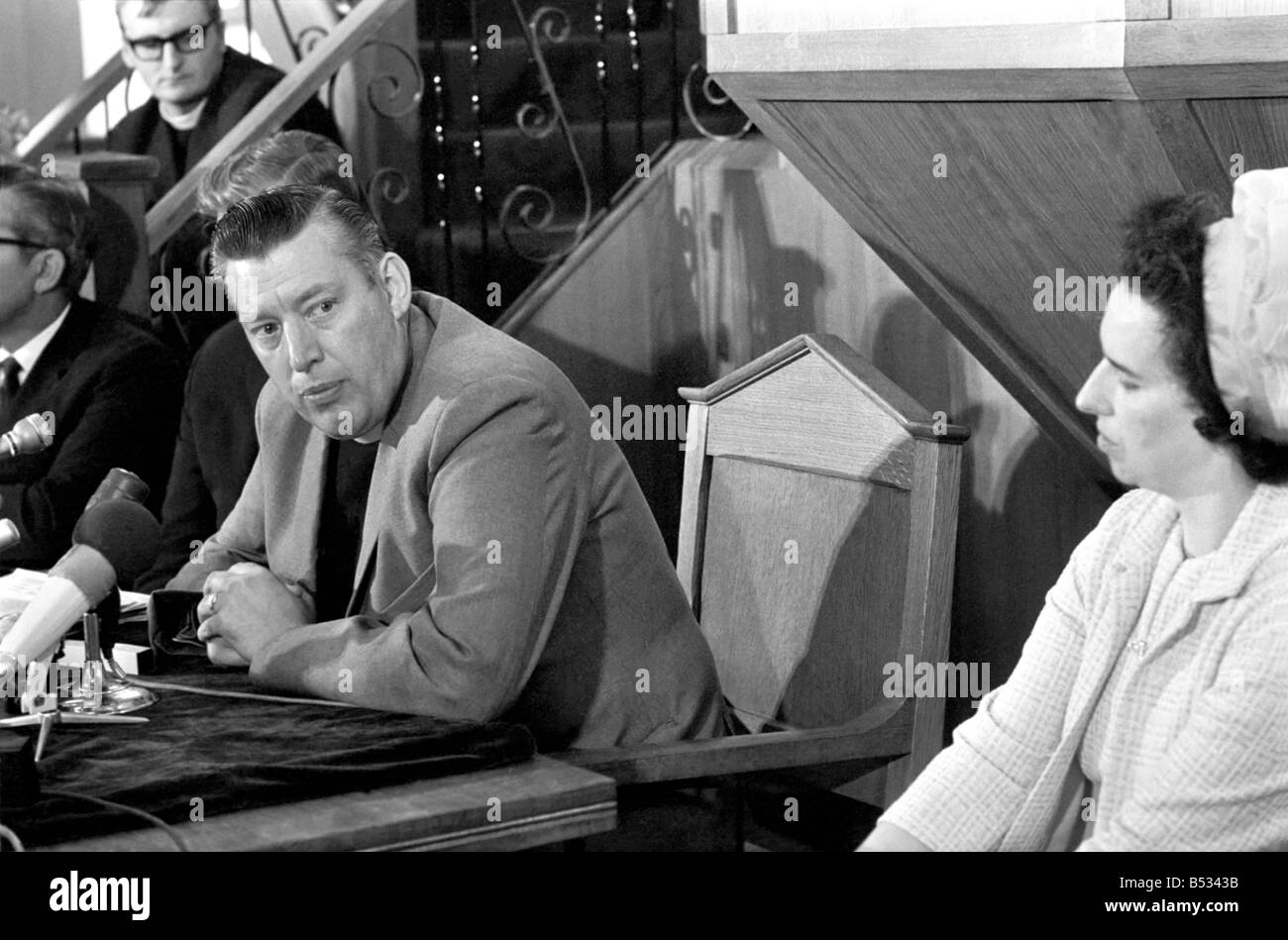 Northern Ireland Sept. 1969. Reverend Ian Paisley seen here with his ...