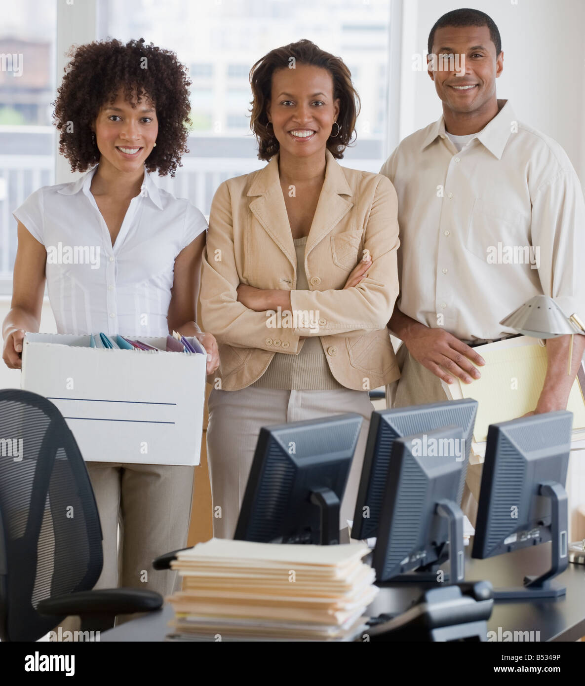African business people starting new business Stock Photo - Alamy