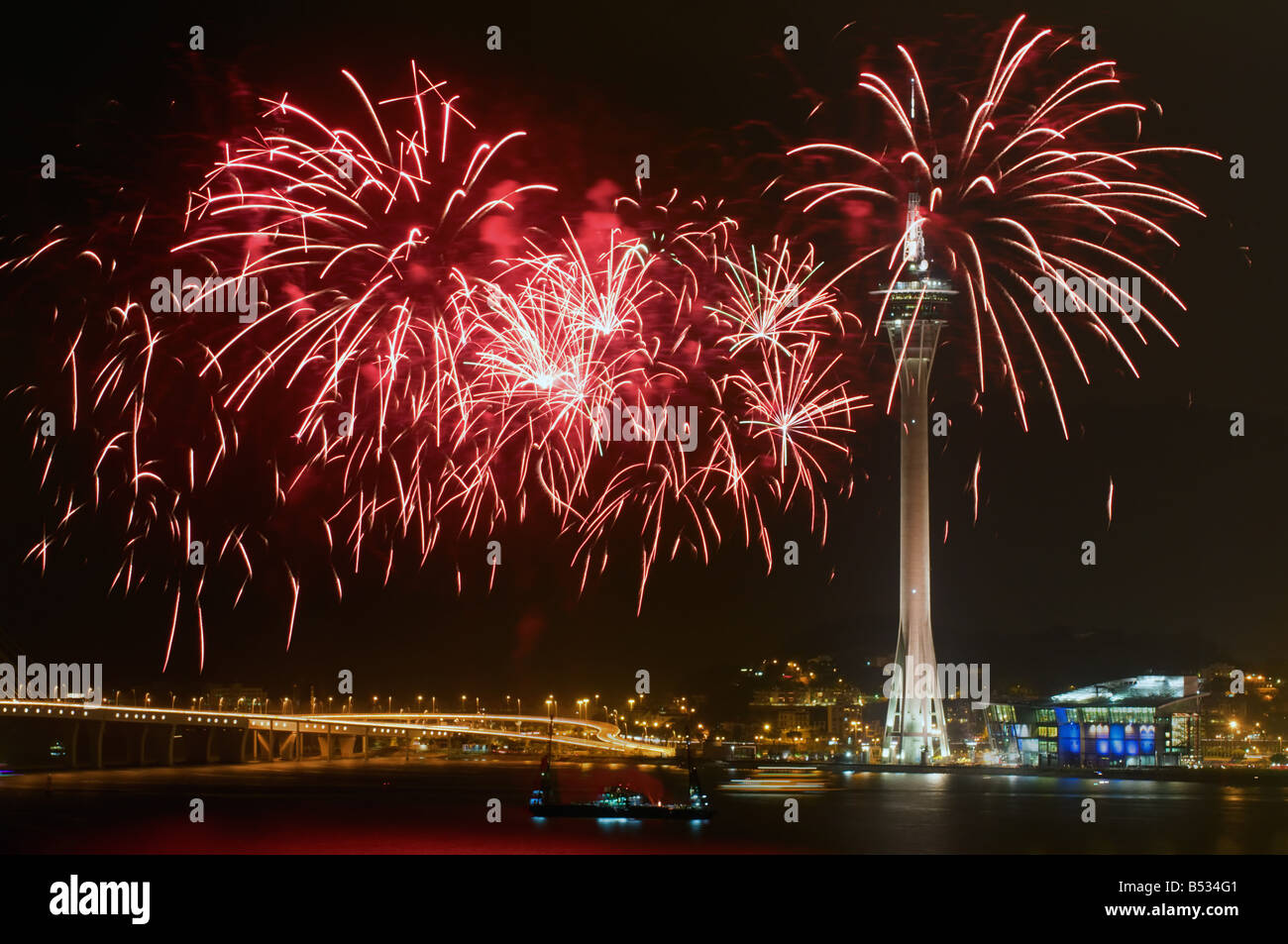 Macau fireworks festival hi-res stock photography and images - Alamy