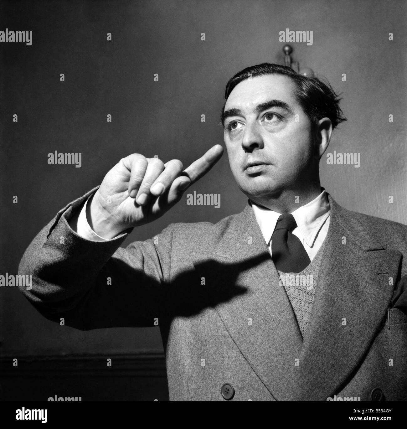 Labour Party Conference. George Brown, M.P. September 1952 C4828-004 ...