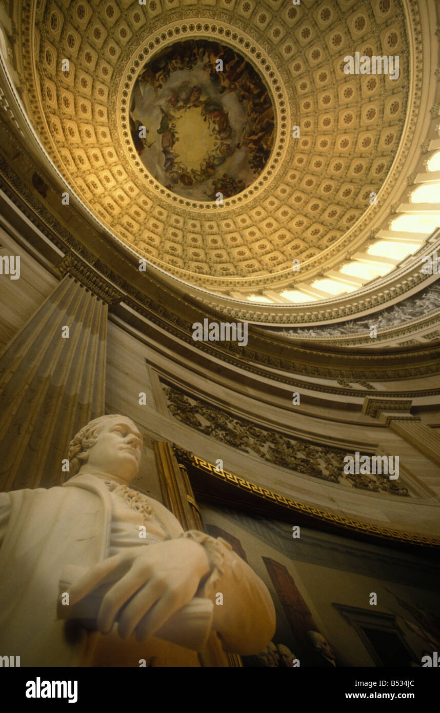 US capitol building rotunda Washington DC Stock Photo - Alamy