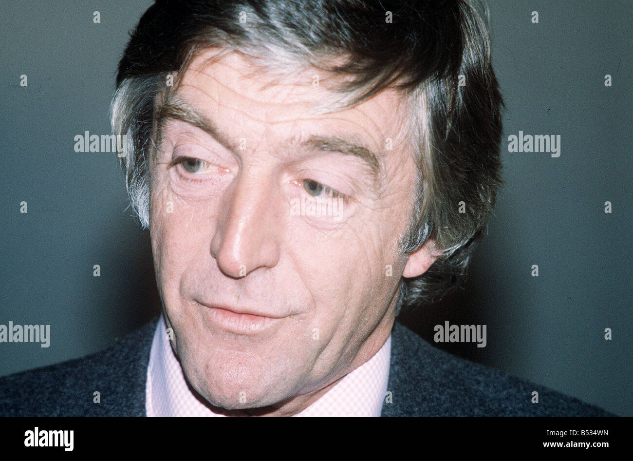 Michael Parkinson the television presenter Stock Photo - Alamy