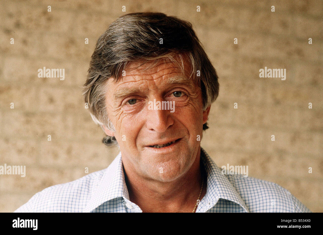 Michael Parkinson the television presenter Stock Photo - Alamy
