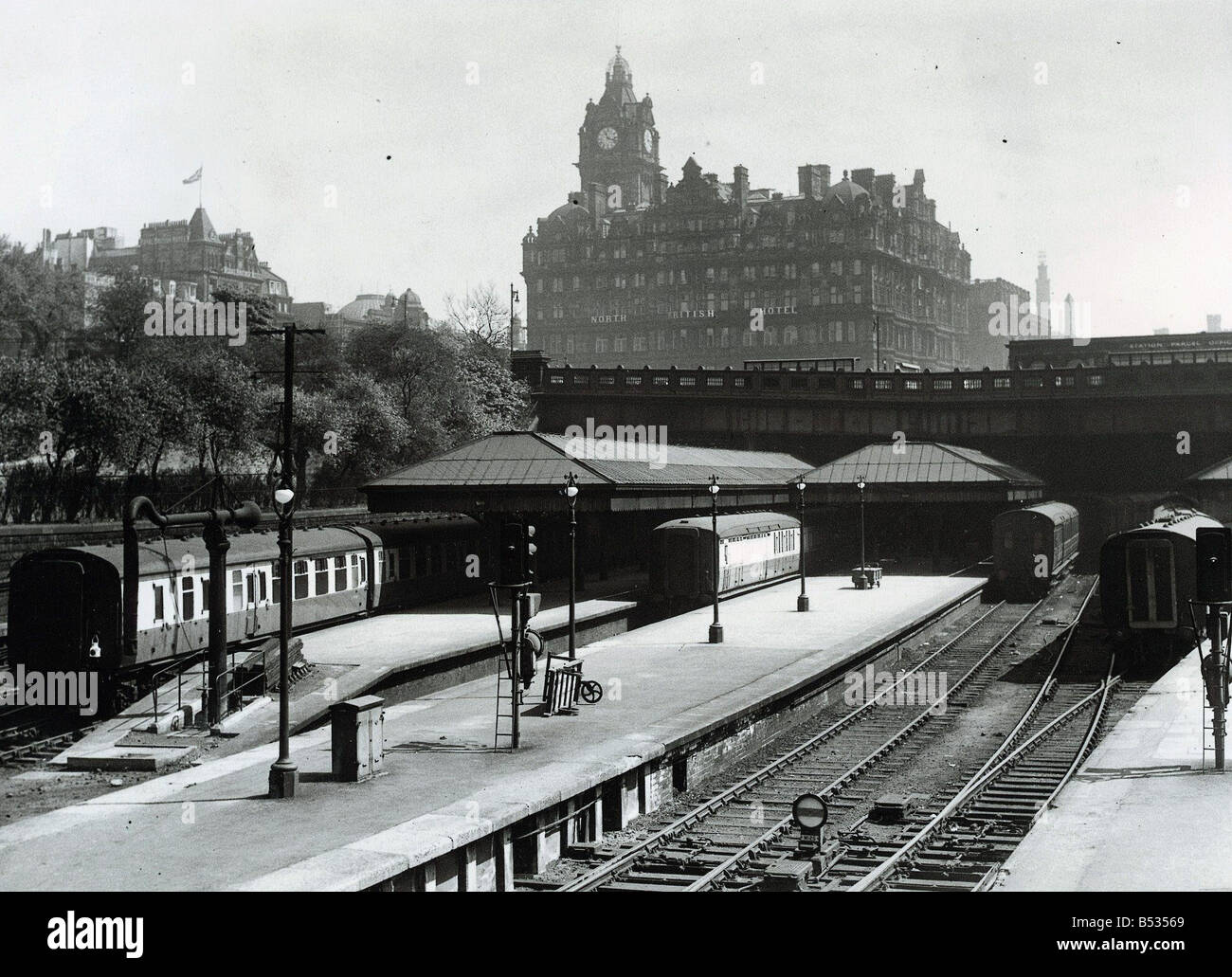 General view of Waverley Station Stock Photo - Alamy