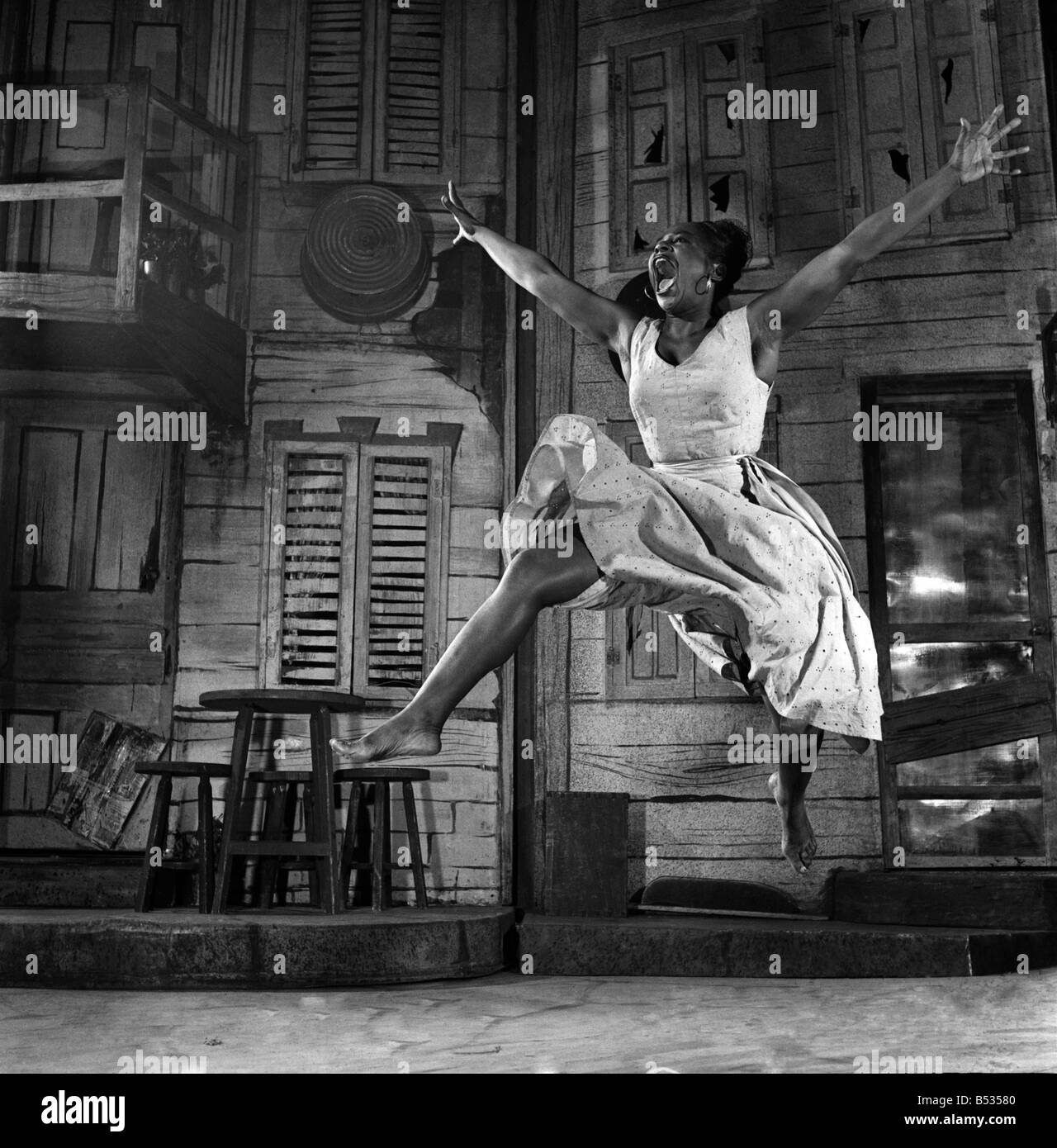 Porgy & Bess Elizabeth Foster. October 1952 C5038-001 Stock Photo - Alamy