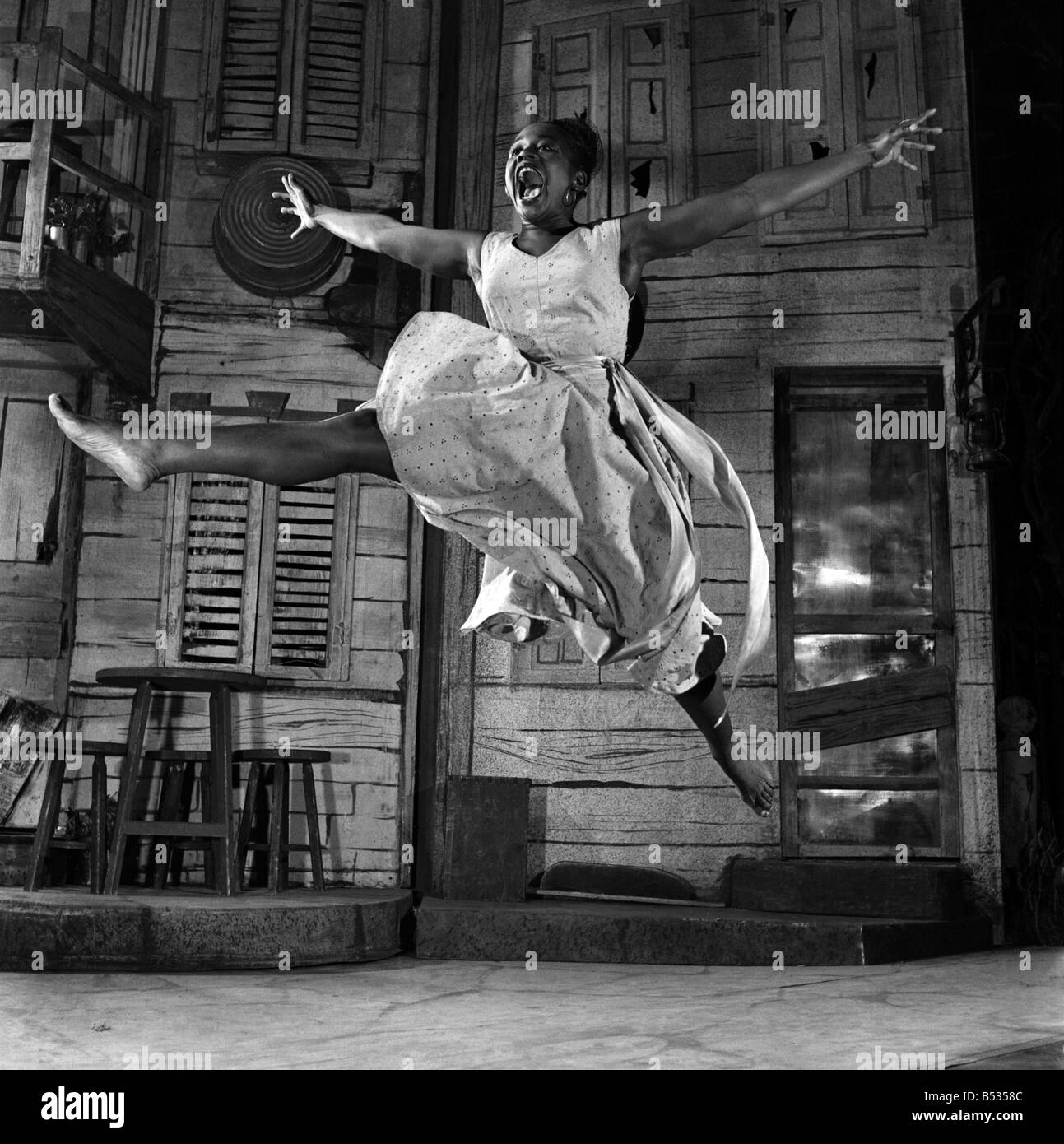 Porgy & Bess Elizabeth Foster. October 1952 C5038 Stock Photo - Alamy