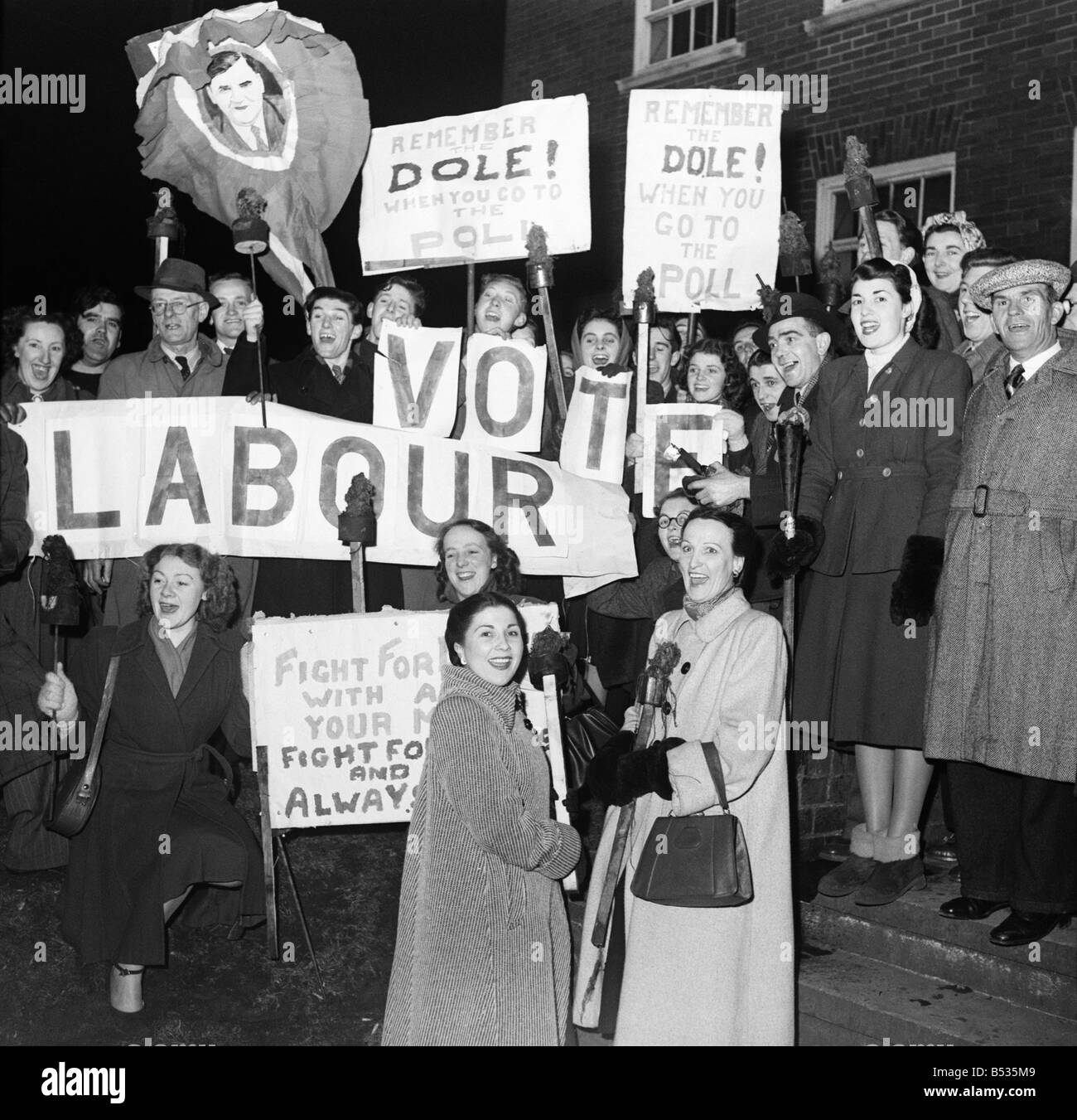 1950s general election hi-res stock photography and images - Alamy