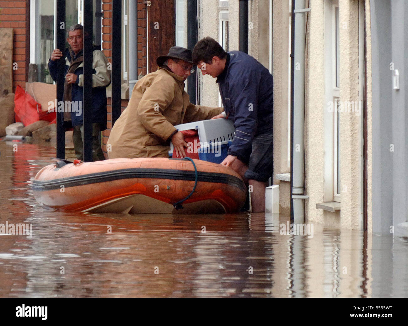 Rescue operations under way in Gloucester after flooding affected much ...