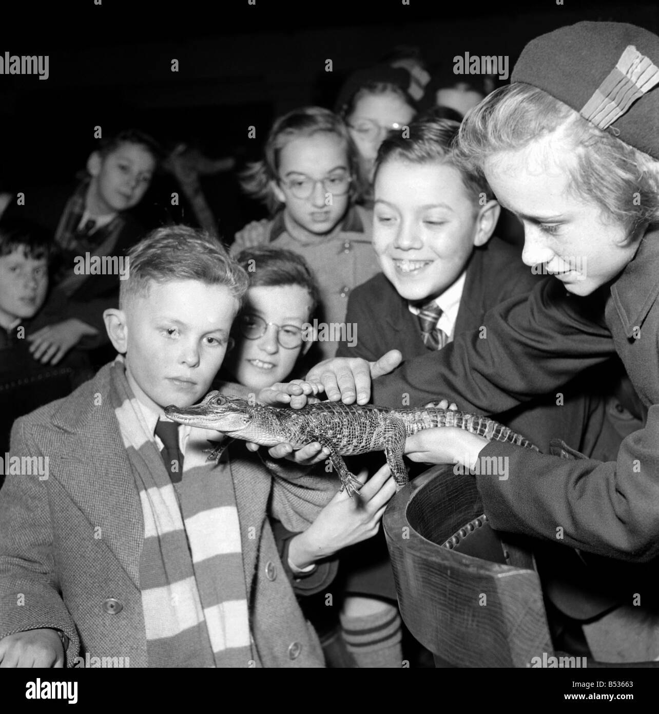 Children's Lecture at the Zoo - Jack Lester seen here with a baby ...