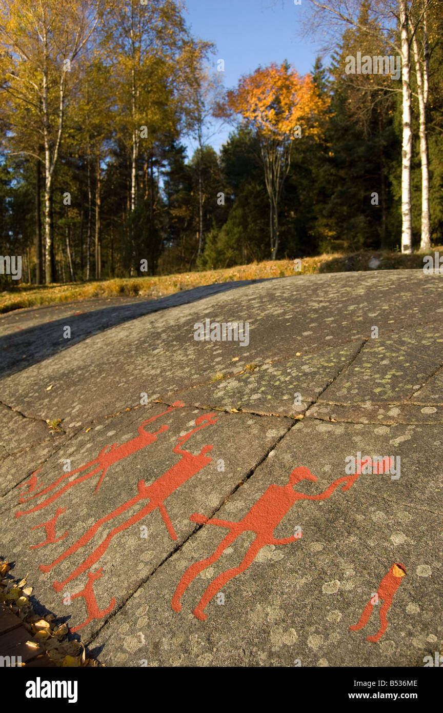 Viking rock carvings hi-res stock photography and images - Alamy