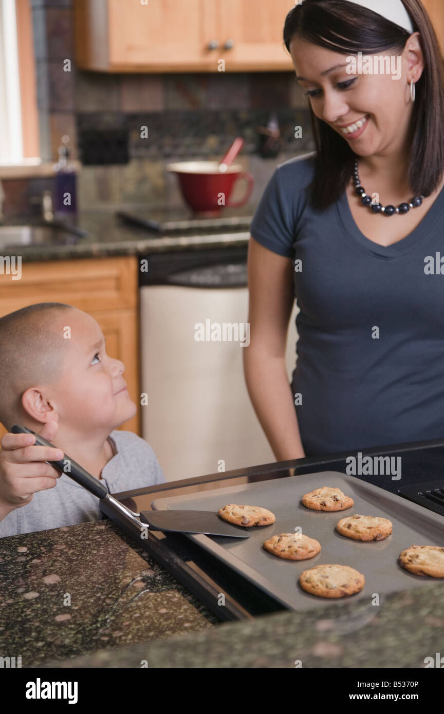 Hispanic boys snack hi-res stock photography and images - Alamy