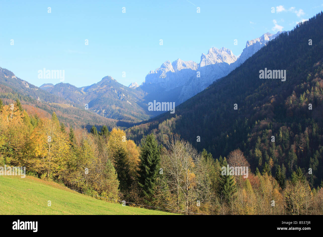 a beautiful day in the tyrolean alps Stock Photo - Alamy