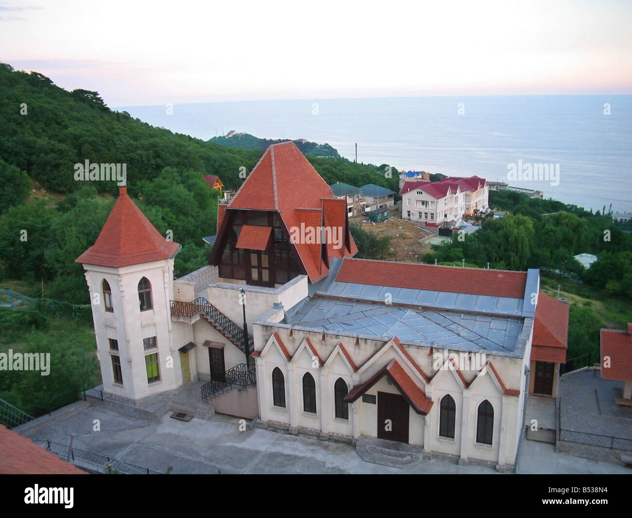 house on a sea shore Stock Photo - Alamy