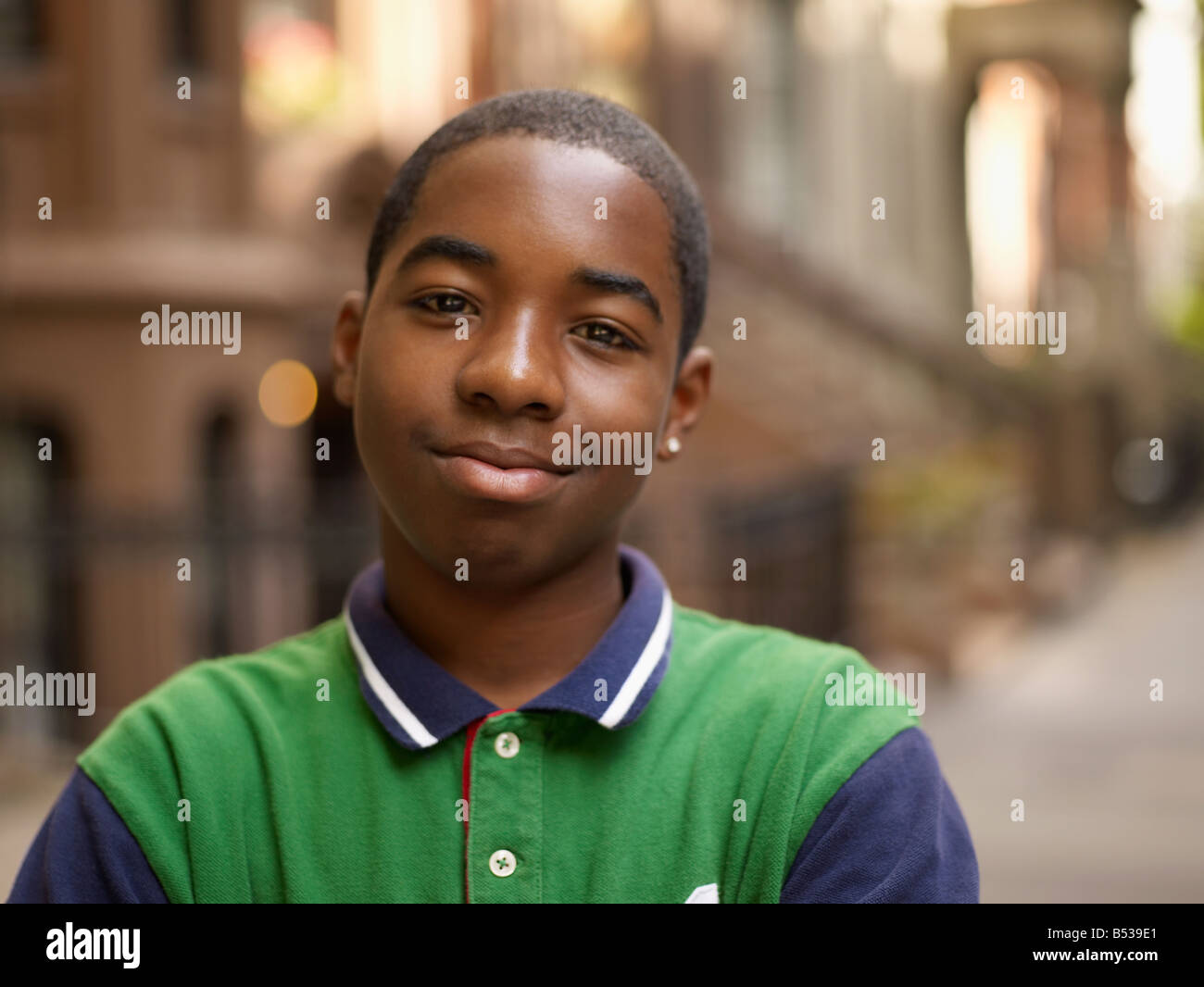African teenage boy smiling Stock Photo - Alamy