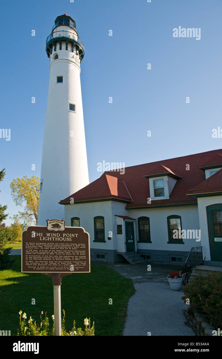 Exterior lighthouse and keeper quarters hi-res stock photography and ...