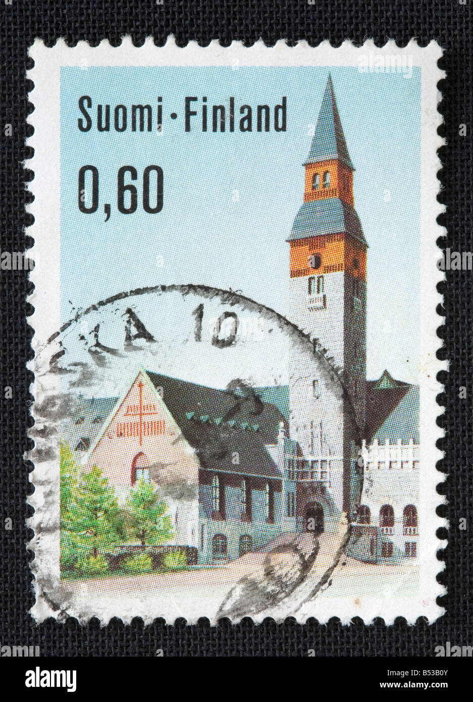 Finnish postage stamp Stock Photo - Alamy