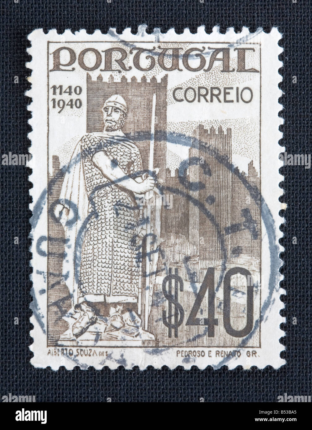 Portuguese Postage Stamp High Resolution Stock Photography and Images ...