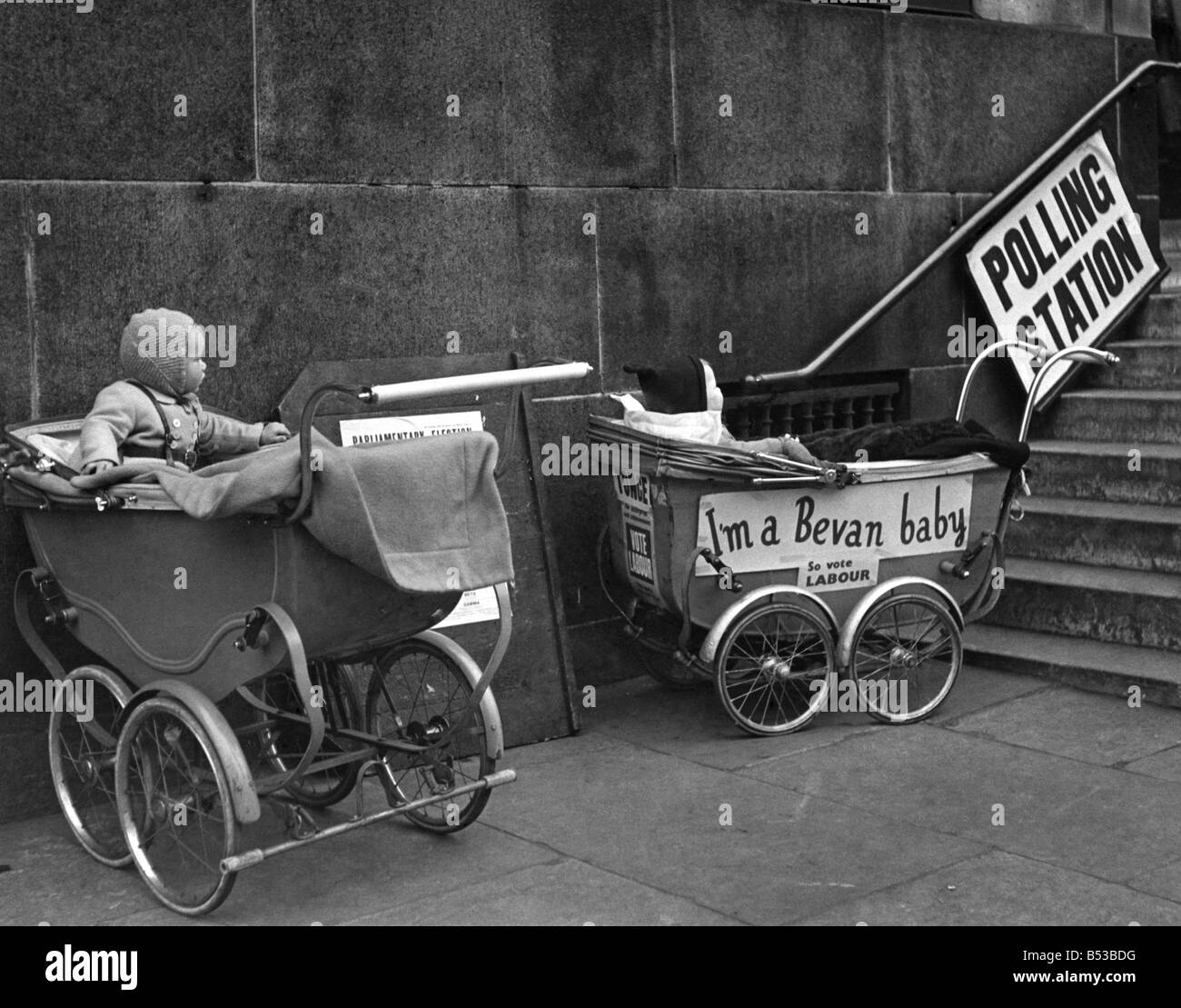 1950s general election Black and White Stock Photos & Images - Alamy