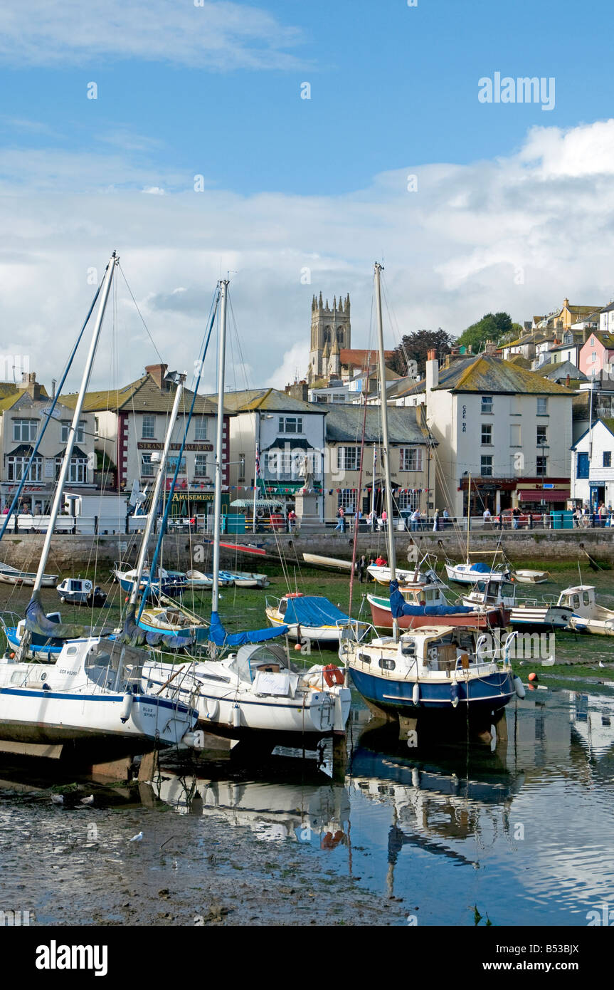 Brixham Harbour West Country Devon England Stock Photo - Alamy