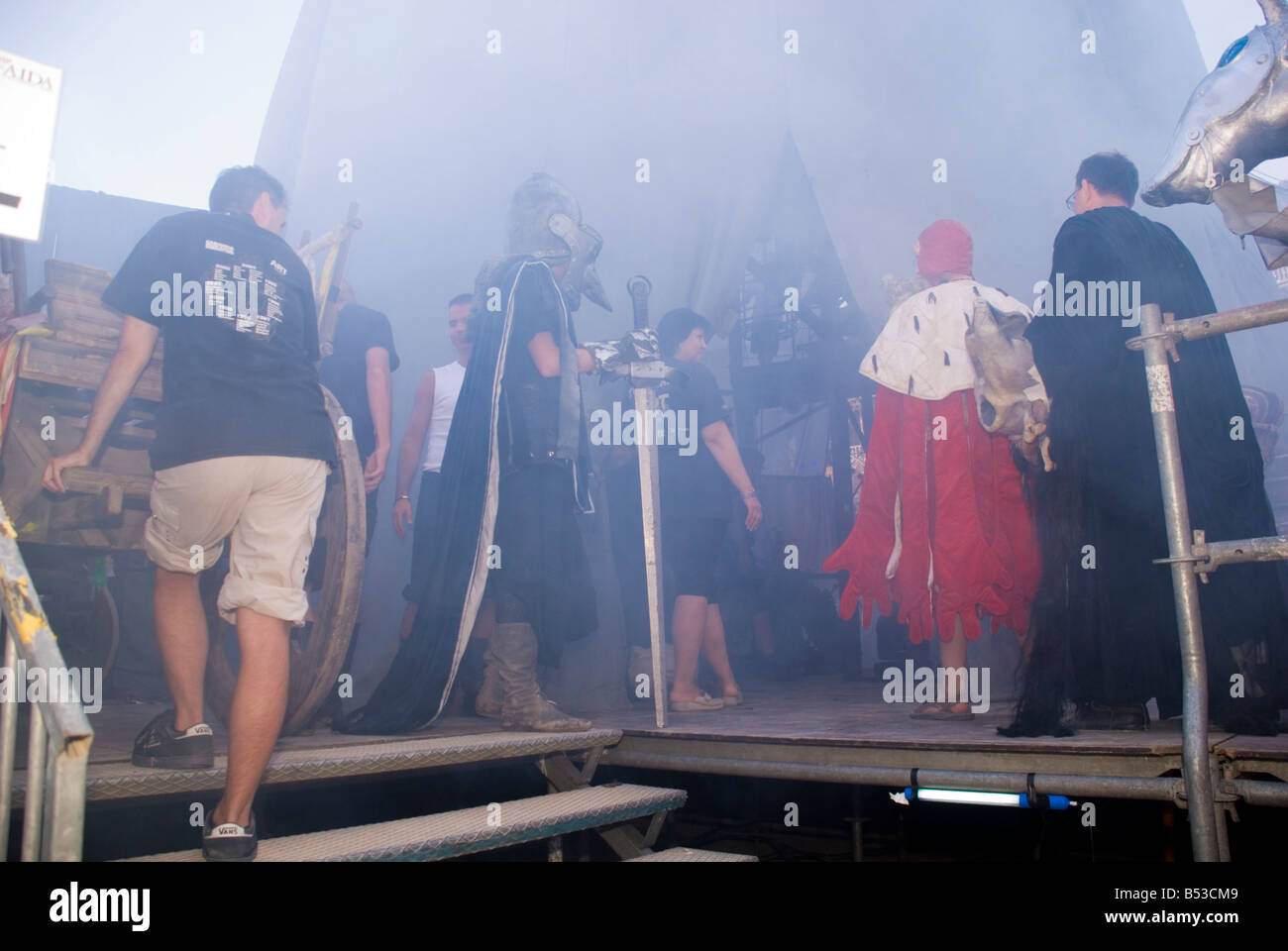 Back stage hi-res stock photography and images - Alamy