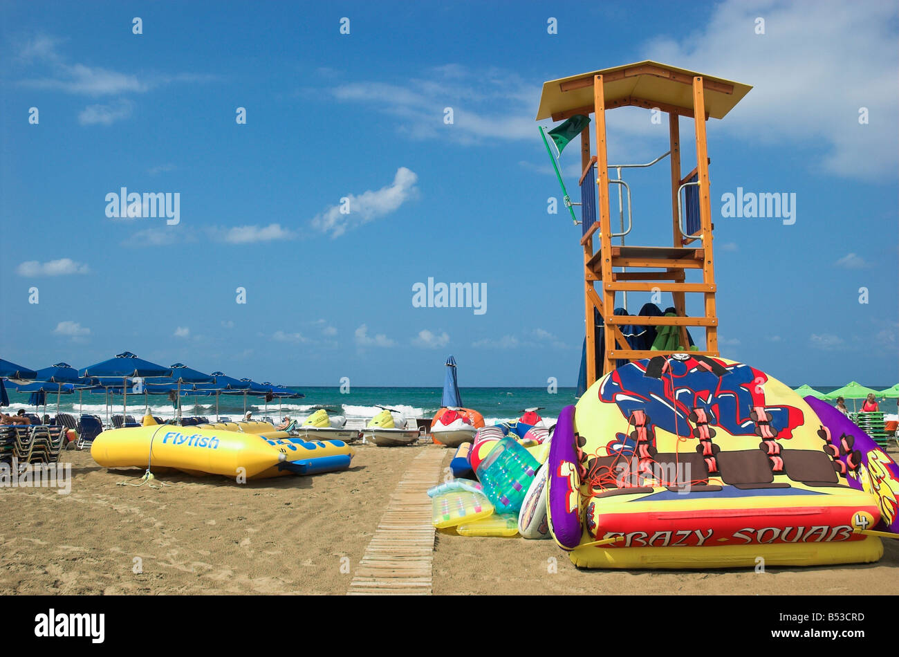Crete water activity hi-res stock photography and images - Alamy