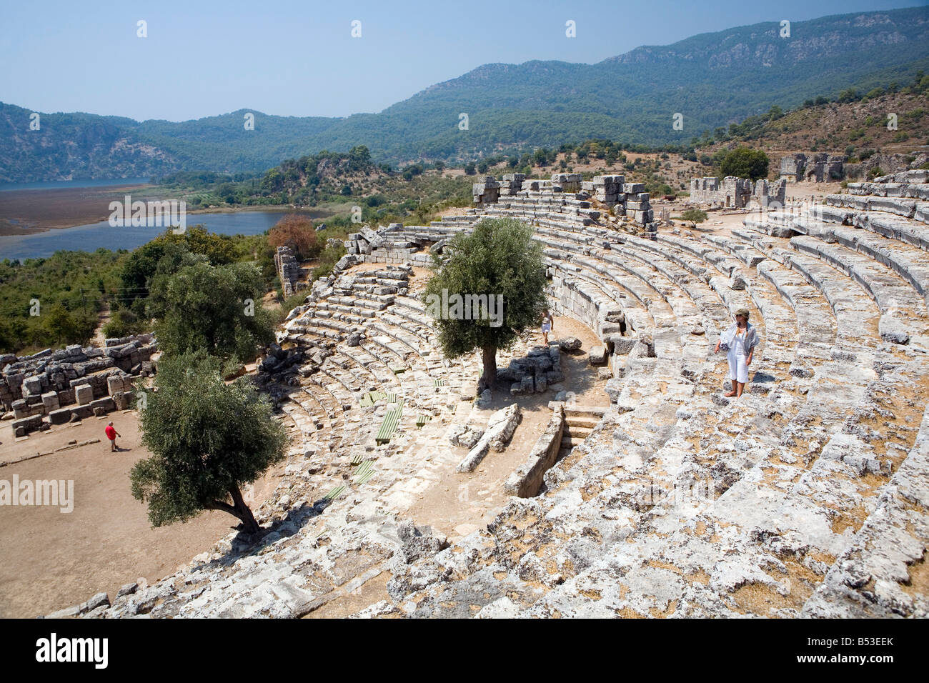 The Ruins of Kaunos Dalyan Turkey Stock Photo - Alamy