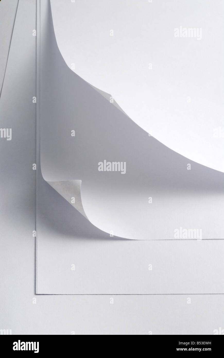 Curled edge paper hi-res stock photography and images - Alamy