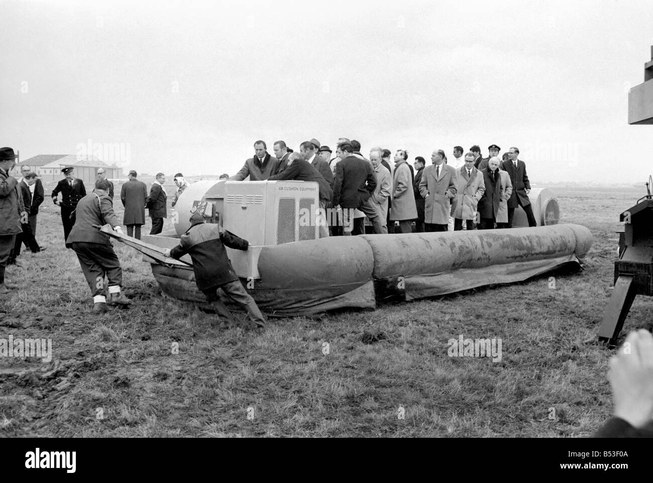 A hoverplatform was demonstrated at Heathrow, as a possible means of ...