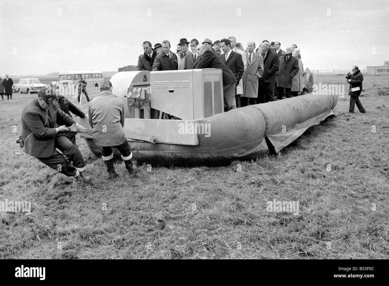 A hoverplatform was demonstrated at Heathrow, as a possible means of ...