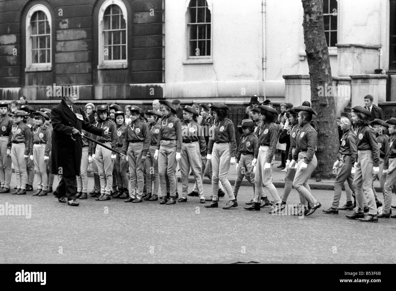The Horse Rangers of the Commonwealth Association paraded in Trafalgar ...