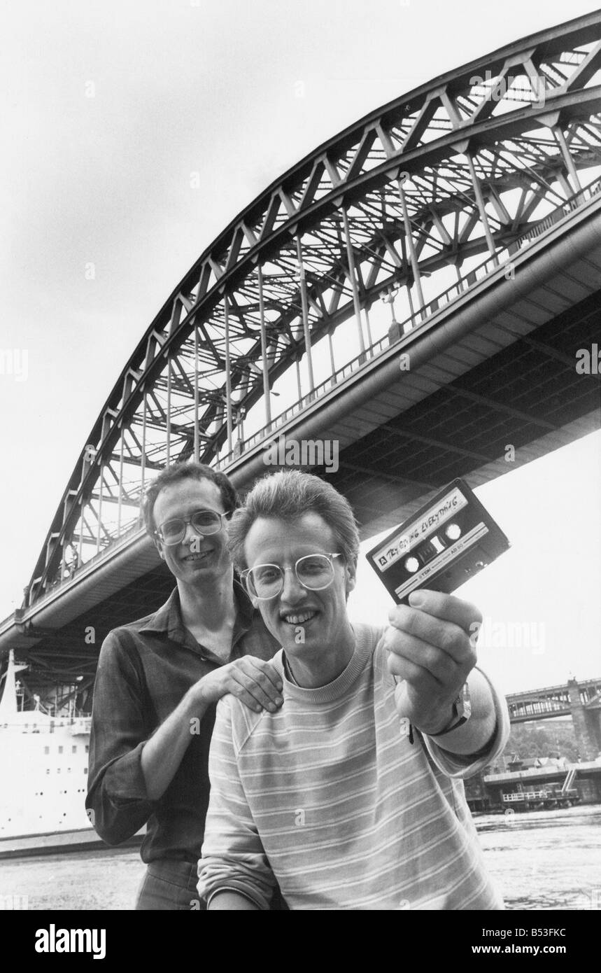 Geordie Aid Mike Waller and Lindisfarne drummer Ray Laidlaw pictured ...