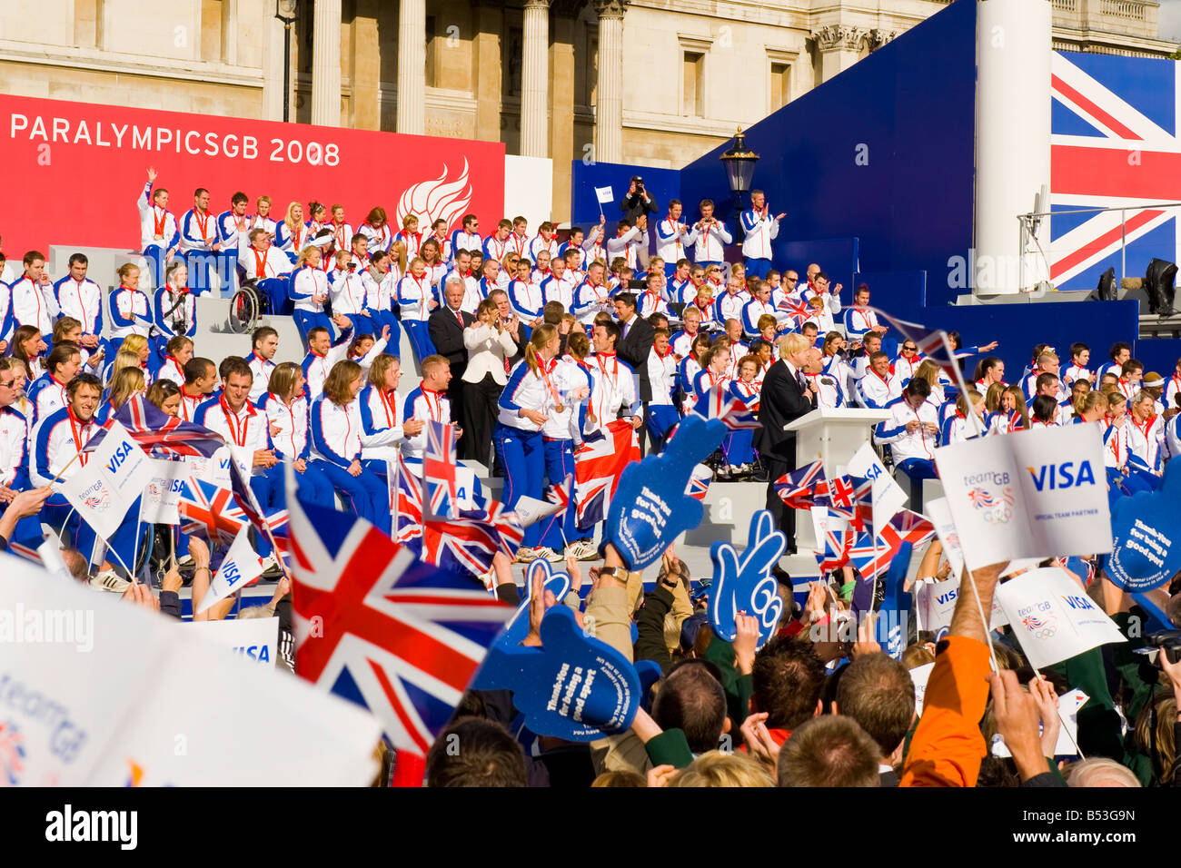 Parade celebration for olympic gold medalist hi-res stock photography ...
