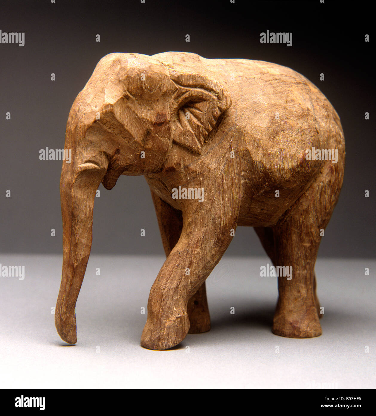 Burma Burmese Crafts unfinished elephant carving by Winn Myint of ...