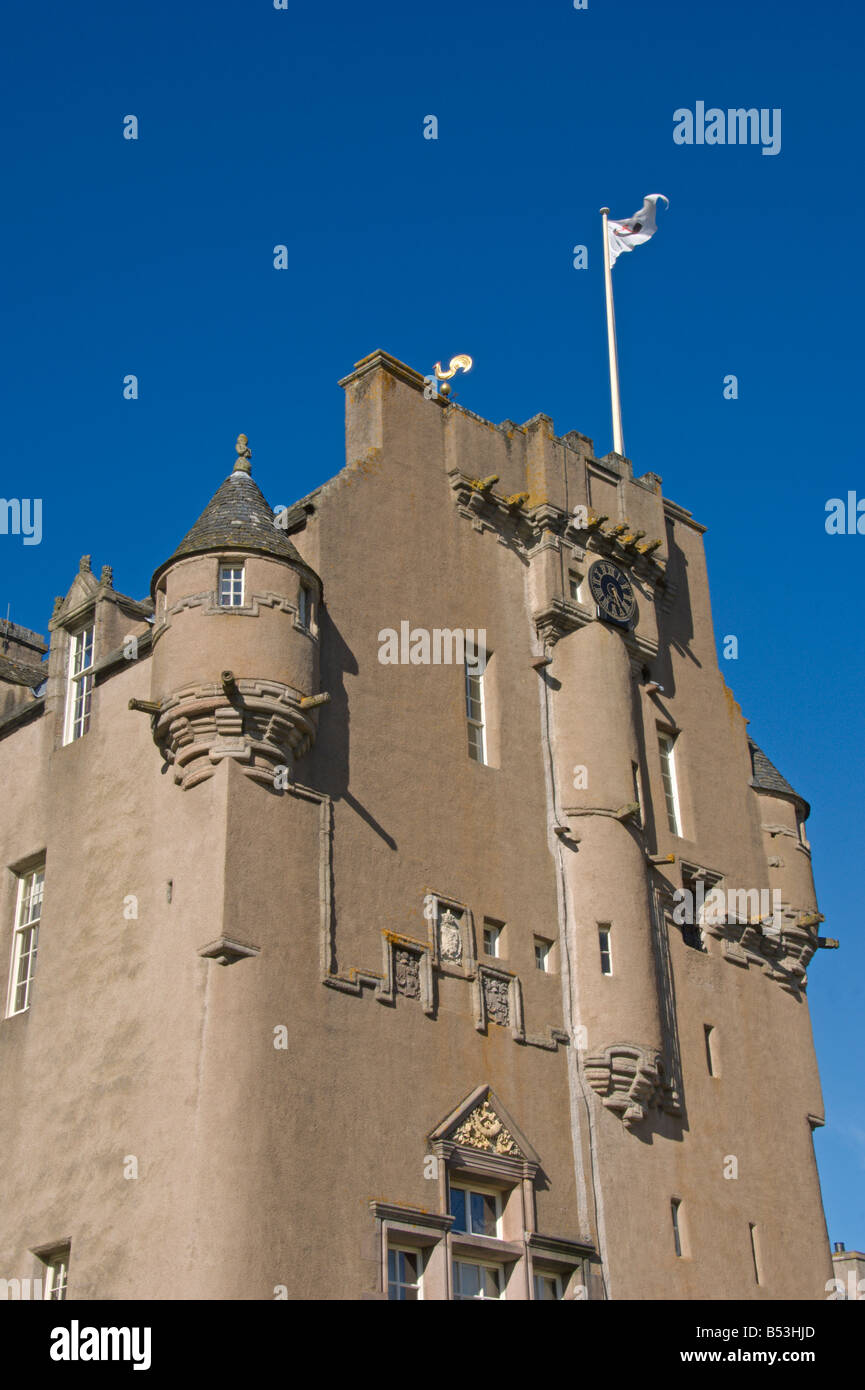 Crathes Castle Banchory Aberdeenshire Scotland August 2008 Stock Photo ...