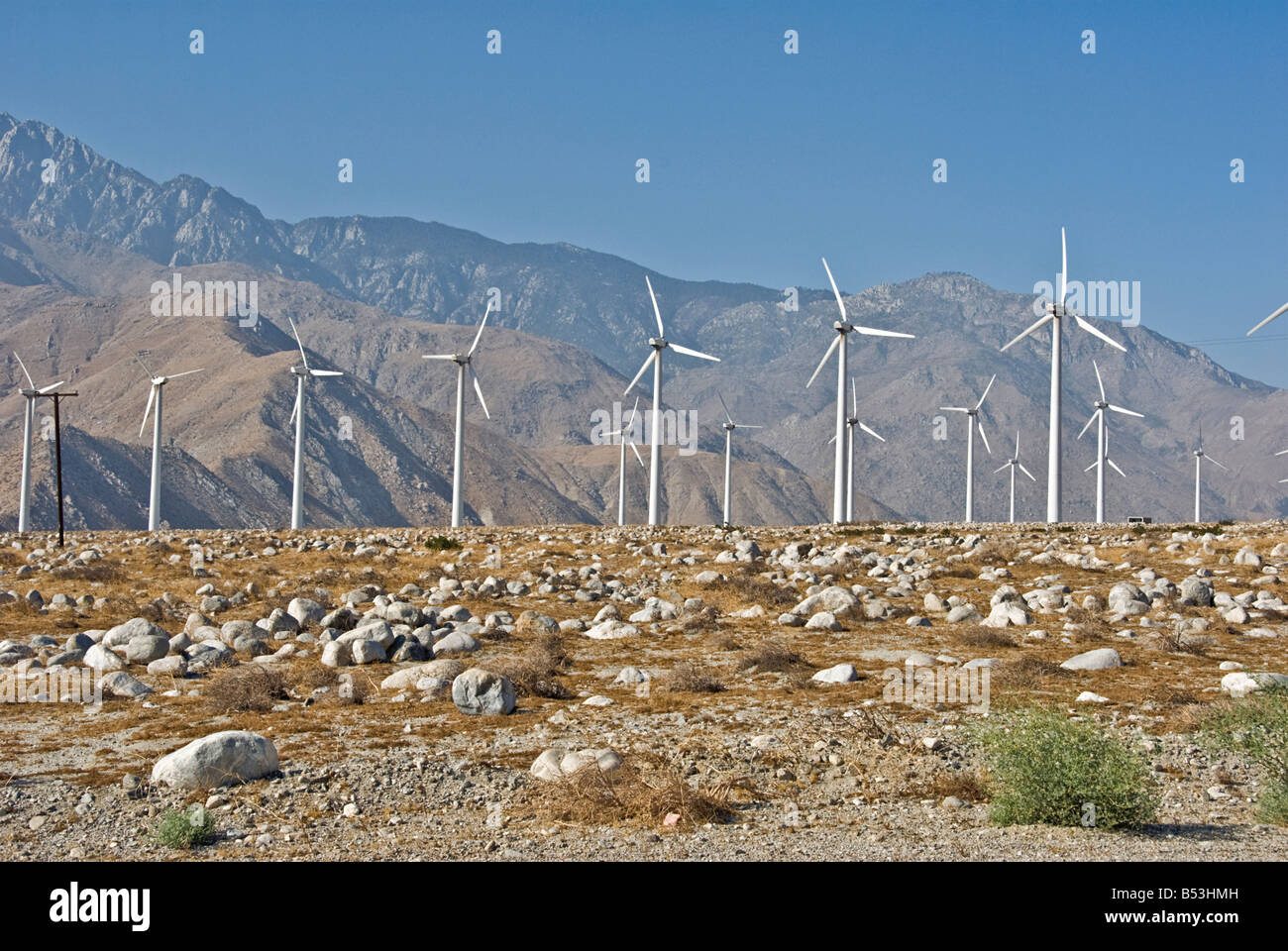 One of three major wind farms in california hi-res stock photography ...