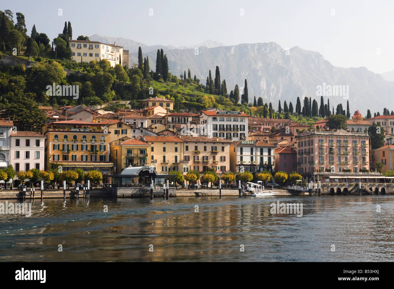 Bellagio harbour hi-res stock photography and images - Alamy
