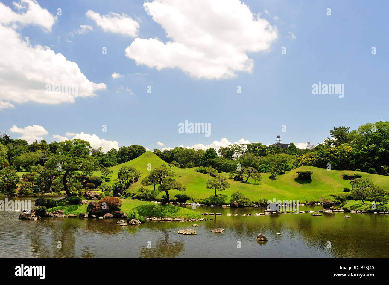 Suizenji Jojuen Garden, Kumamoto, Kumamoto Prefecture, Kyushu, Japan ...