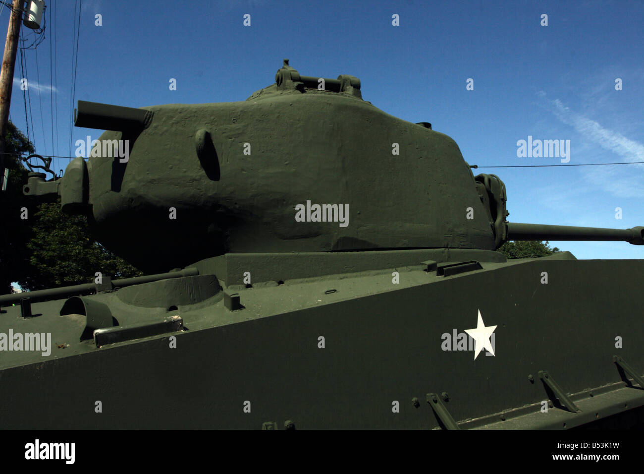 Us sherman tank hi-res stock photography and images - Alamy