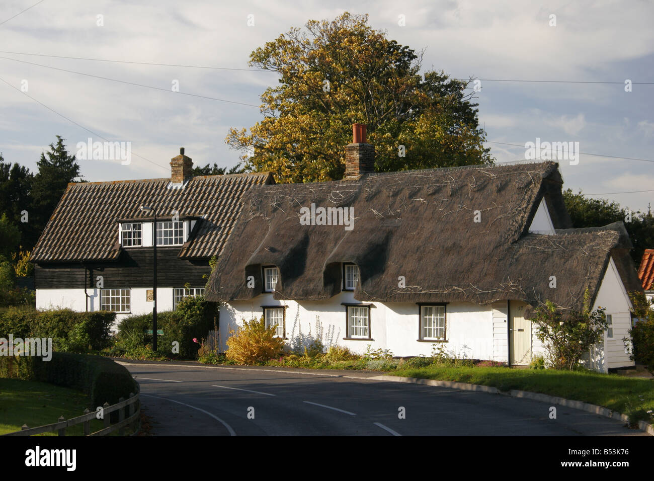 Thatched cottage in the village of Lode, Cambridgeshire Stock Photo - Alamy
