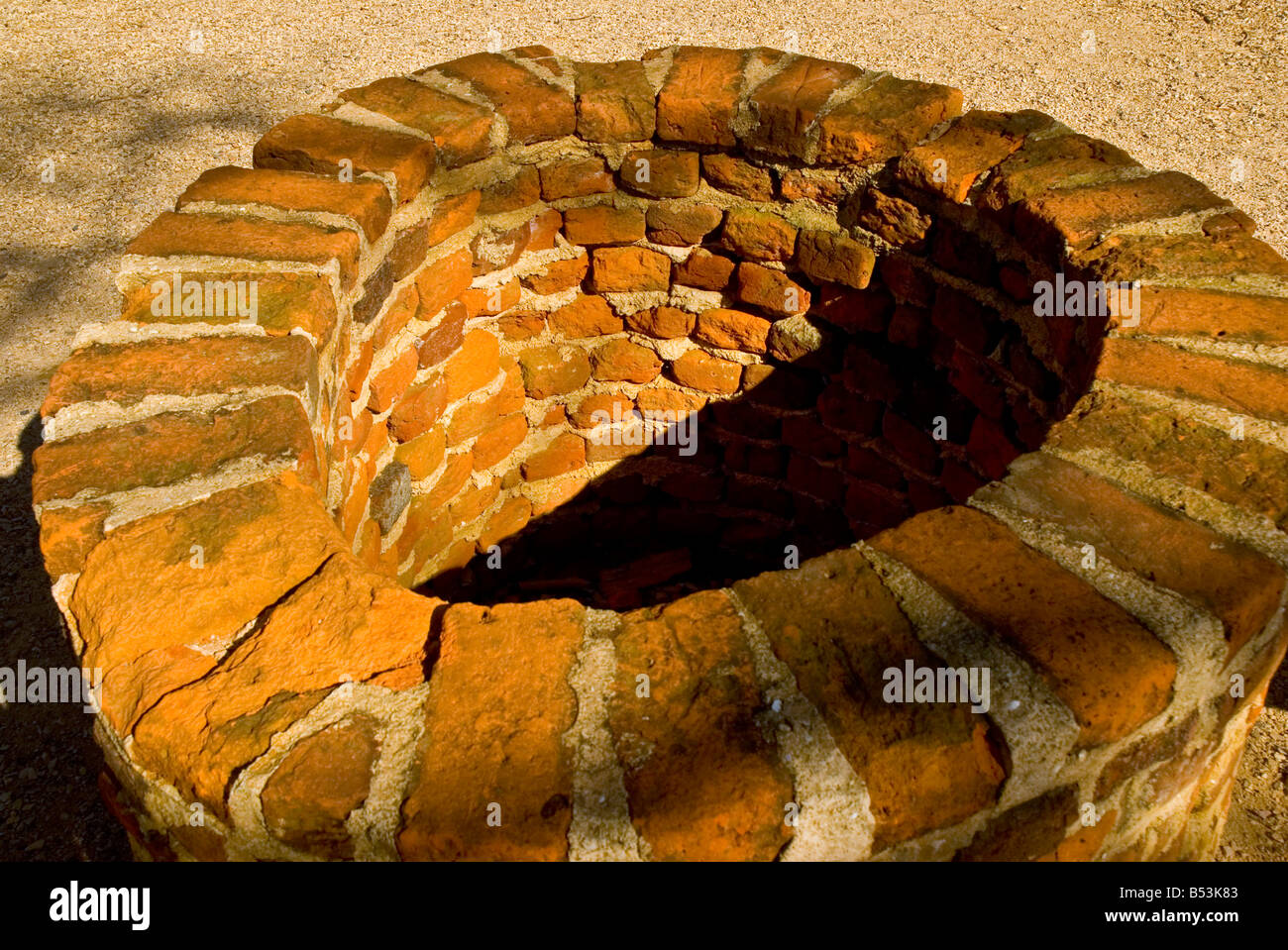 Virginia Historic Jamestowne jamestown landing old brick well 1607 va ...