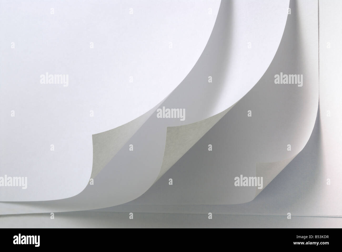 Curled edge paper hi-res stock photography and images - Alamy
