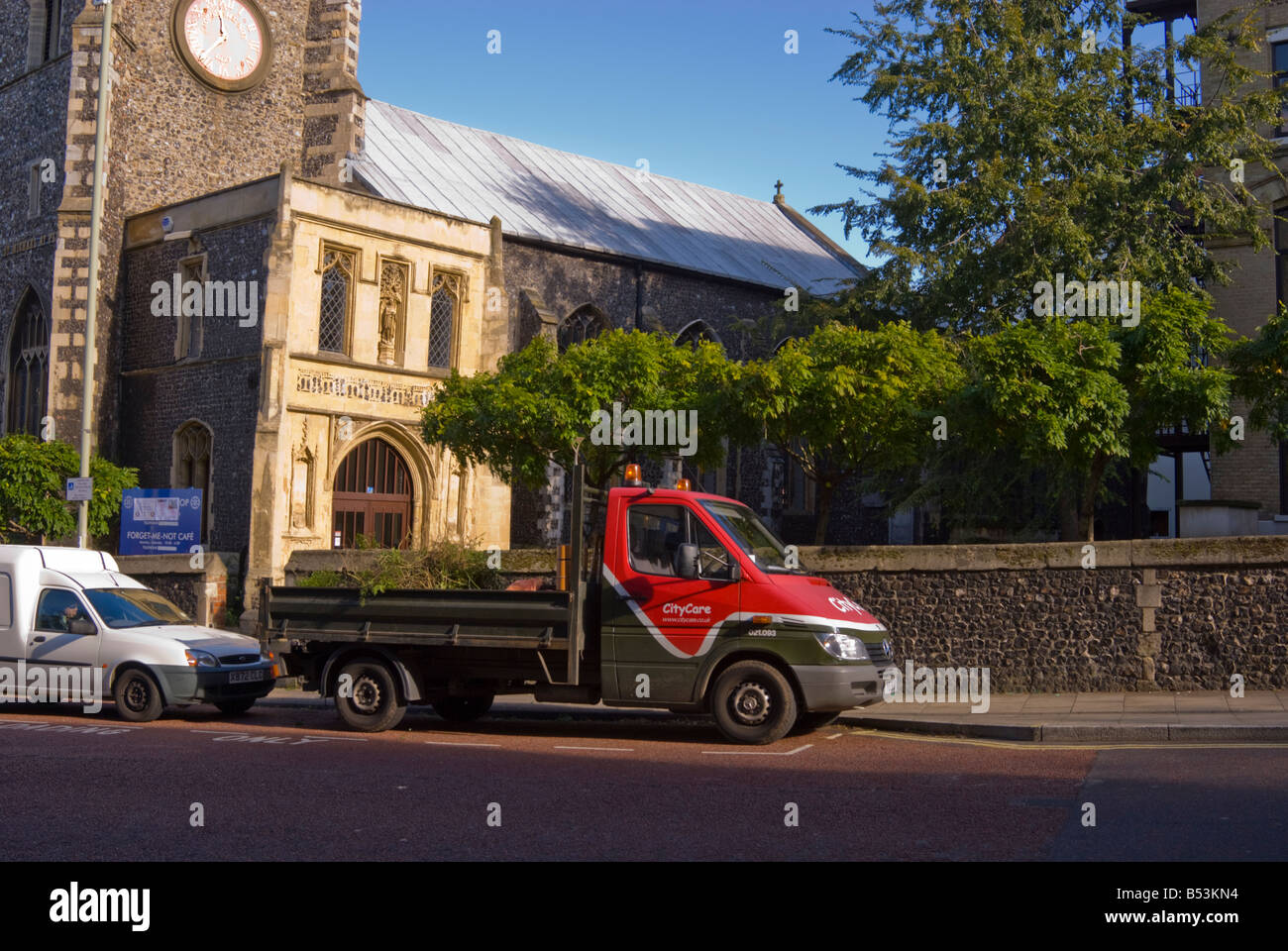Council van hi-res stock photography and images - Alamy