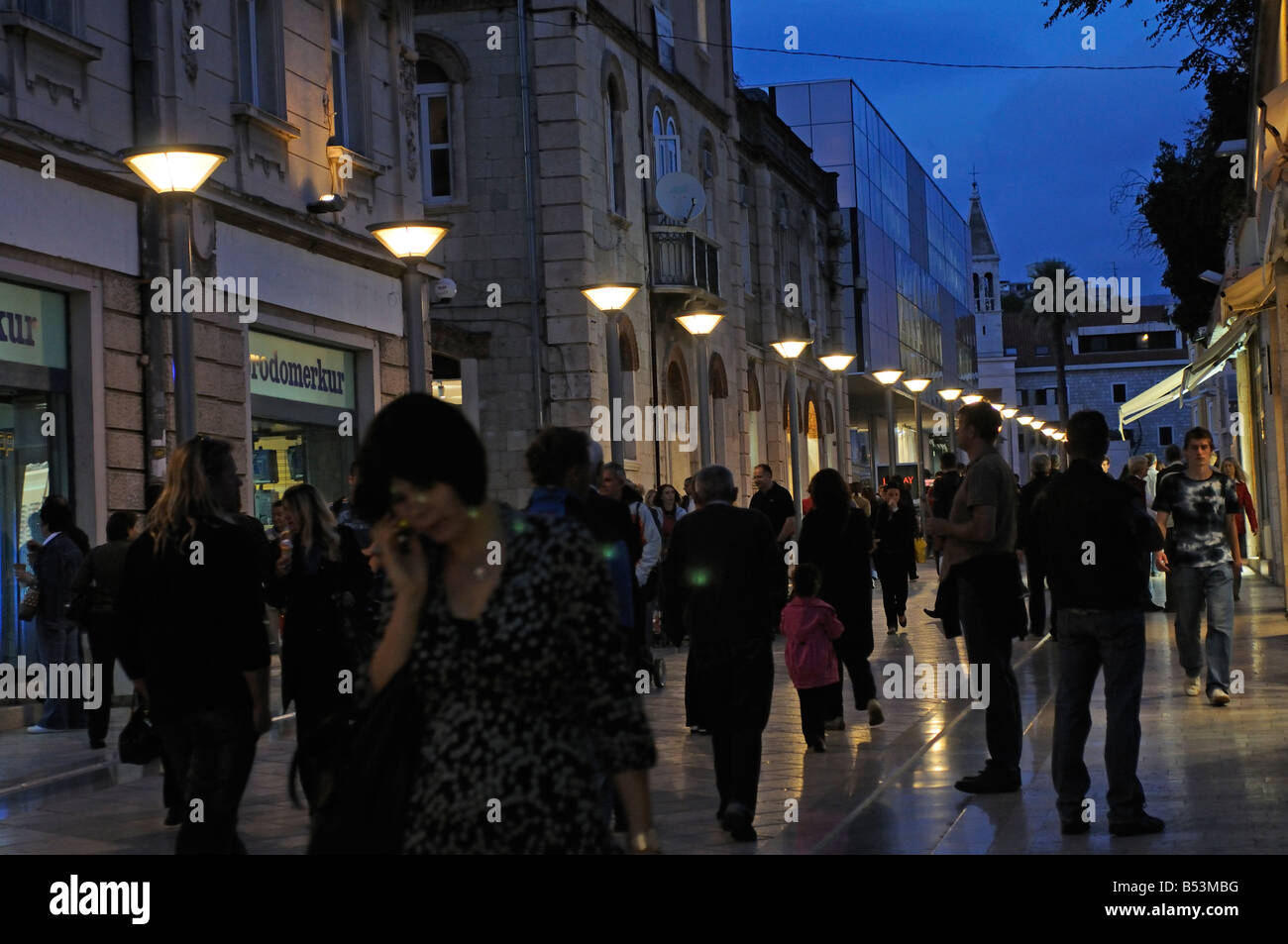 Marmontova pedestrian street hi-res stock photography and images - Alamy