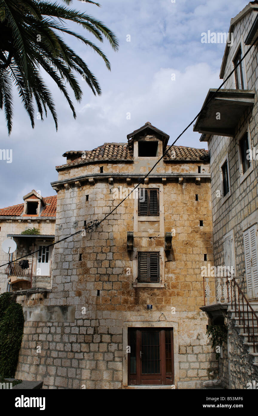 Typical stone houses in old hi-res stock photography and images - Alamy