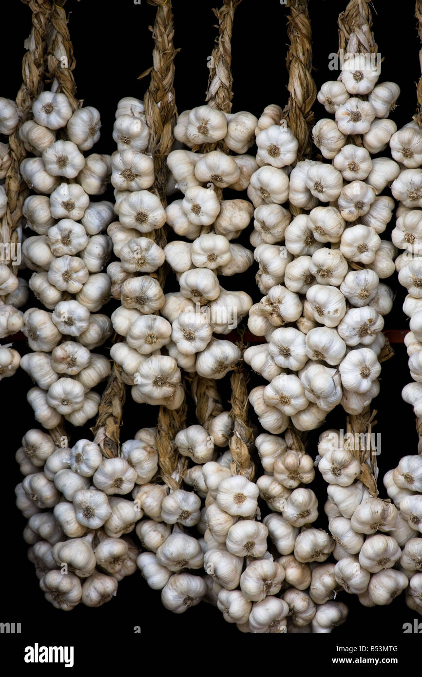 Hanging Garlic High Resolution Stock Photography and Images - Alamy