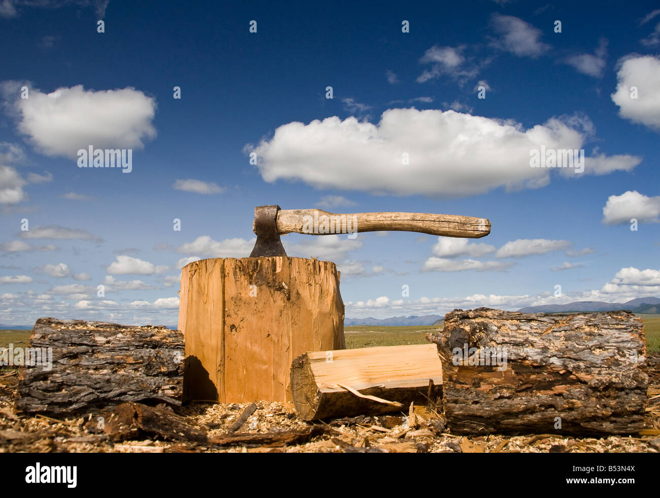 An axe hi-res stock photography and images - Alamy