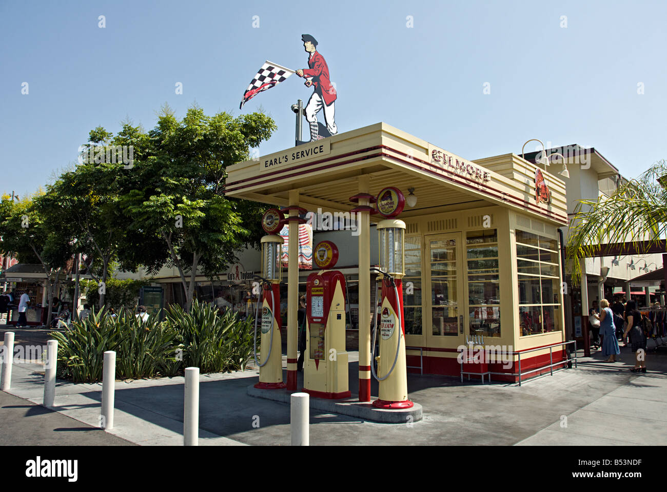 Arthur Fremont (A.F.) Gilmore Gas Station The Grove Shopping Center ...