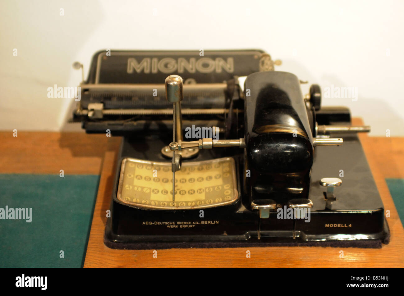 Ethnographic Museum with the display of an old German typewriter Split ...